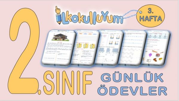 2. SINIF 3. HAFTA GÜNLÜK ÖDEVLER (ETKİLEŞİMLİ) | İlkokulluyum 2. SINIF 3. HAFTA GÜNLÜK ÖDEVLER (ETKİLEŞİMLİ) | İlkokulluyum